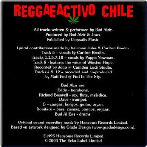 REGGAEACTIVO CHILE: BUD ALZIR - SPLIFFS: A MUSICAL CELEBRATION OF ...